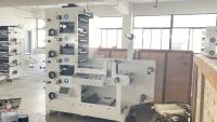 China SR-320-4 Automatic Roll-On Roll-Off 4-Color Flexo Lamination Die Cutting Slitting Machine Gear Core Component for Paper Stack for sale