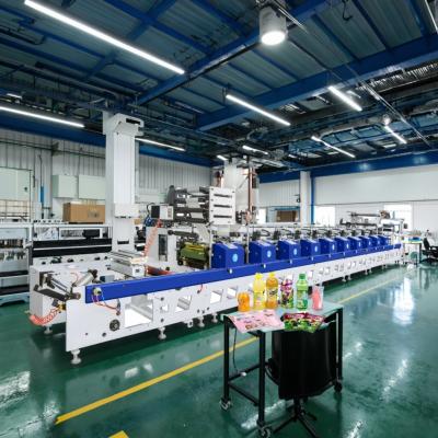 China Full Automatic 2 4 6 Color Unit Type Plastic Label Fexographic Flexo Printing Machine for sale