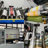 China Full Automatic 2 4 6 Color Unit Type Plastic Label Fexographic Flexo Printing Machine for sale