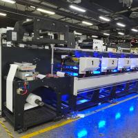 China Full Automatic 2 4 6 Color Unit Type Plastic Label Fexographic Flexo Printing Machine for sale