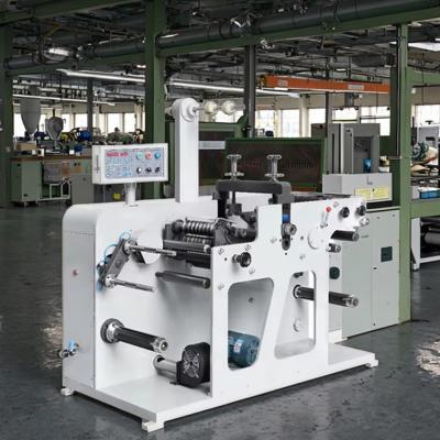 China SR-320 High Speed Automatic Rotary Die Cutting Slitting Machine for Labels Paper Sticker Featuring Core Pump Motor Gear for sale