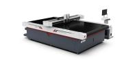 China AC 380V 220V 50Hz 60Hz PVC KT Board Cutting Machine Dual Heads CCD Camera 1600mm 2500mm for sale
