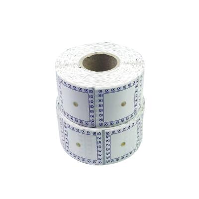 China 2x2 Inch Square Self-Adhesive Labels Perforated Premium Adhesive Labels Printed Repeat Sensemarks UV Printing for sale