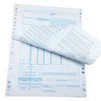 China 12 Part Perforated NCR Carbonless Air Waybill 12 Ply Air Waybill for sale