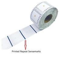 China 2x2 Inch Square Self-Adhesive Labels Perforated Premium Adhesive Labels Printed Repeat Sensemarks UV Printing for sale