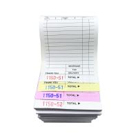 China 3 Part Carbonless Food Delivery Form for sale