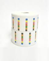 China Weekday Color Coded Thermal Adhesive Labels Stickers for sale
