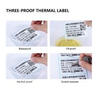 China Weekday Color Coded Thermal Adhesive Labels Stickers for sale