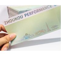 China Cold Stamped Thermal Tickets Fanfold Holographic Color-Shifting Silver Tickets for sale