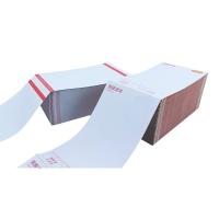 China Fanfold Direct Thermal Delivery Notice with Sensemarks BPA free for sale