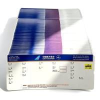 China Thermal Flight Boarding Pass with QR Code UV Printing for sale