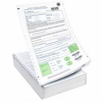 China 3 Part Carbonless Specimen Collection Form with Peel-off Flag Labels for sale
