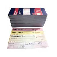 China 3-Part Carbonless Money Rent Receipt Book with Rainbow Printing for sale