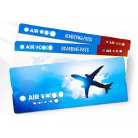 China Thermal Boarding Pass with QR Code UV Printing for sale