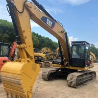 China Used Caterpillar 320D Excavator - 20 Ton Capacity, 4.2 km/h Travel Speed, Cat 3066TA Engine for sale