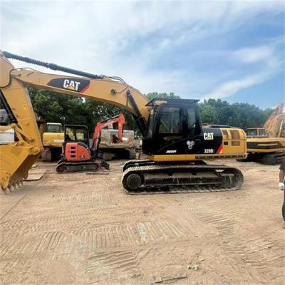 China Used Caterpillar 320D Excavator - 20 Ton Capacity, 4.2 km/h Travel Speed, Cat 3066TA Engine for sale