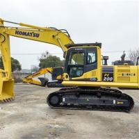 China Used Komatsu PC200-8 Excavator 19,900 kg with 0.8 m³ Bucket Capacity for Construction and Mining for sale