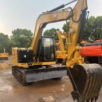 China Caterpillar 307.5 Excavator 7 Ton Capacity Compact Heavy-Duty Machine with Cat C2.4T Engine for sale