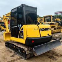 China Used Komatsu PC56-7 Excavator 5 Ton Capacity with 34.5 kW Engine and 3800 mm Digging Depth for sale