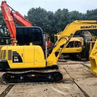 China Used Komatsu PC56-7 Excavator 5 Ton Capacity with 34.5 kW Engine and 3800 mm Digging Depth for sale