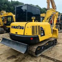 China Used Komatsu PC56-7 Excavator 5 Ton Capacity with 34.5 kW Engine and 3800 mm Digging Depth for sale