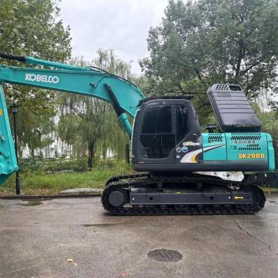 China Used Kobelco SK200-8 20 Ton Excavator with 143 kN Digging Force and 9900 mm Reach for Construction Projects for sale