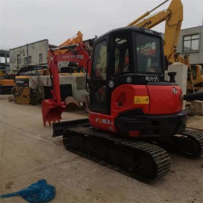 China Used Kubota KX163 5-Ton Hydraulic Excavator with 48.3 HP Engine and 6140mm Reach for Construction Projects for sale