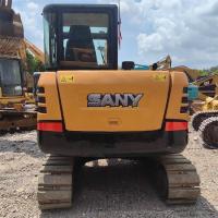 China Sany SY60C Used Excavator - 6 Ton Capacity, ISUZU V2607 Engine, 6090mm Reach for Construction & Landscaping for sale
