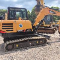 China Sany SY60C Used Excavator - 6 Ton Capacity, ISUZU V2607 Engine, 6090mm Reach for Construction & Landscaping for sale