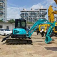 China Used Kobelco SK55SR 5 Ton Mini Excavator with 28KW Engine and 0.26m³ Bucket Capacity - 2023 Model for sale