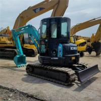 China Used Kobelco SK55SR 5 Ton Mini Excavator with 28KW Engine and 0.26m³ Bucket Capacity - 2023 Model for sale