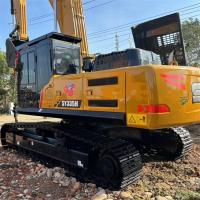 China Used Sany SY335H 33 Ton Excavator with 728 Hours - 190.5KW ISUZU Engine, 1.55m³ Bucket Capacity for sale
