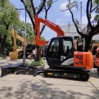 China Hitachi ZX60 6-Ton Crawler Excavator with 40.5KW ISUZU Engine and 0.22m³ Bucket Capacity for sale