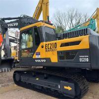 China Used Volvo EC210D Excavator 21 Ton 123KW Power 0.9m³ Bucket Capacity 2023 Model for sale