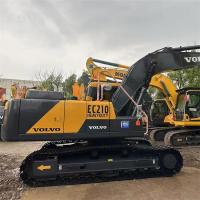 China Used Volvo EC210D Excavator 21 Ton 123KW Power 0.9m³ Bucket Capacity 2023 Model for sale
