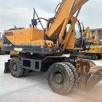 China Hyundai 210W-9T Used Wheel Excavator 22T with Cummins 140kW Engine | 1.0 m³ Bucket Capacity | 35km/h Travel Speed for sale