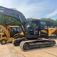 China Hyundai 220LC-9S Hydraulic Excavator 22 Ton 1.02m³ Bucket Used Construction Equipment for sale