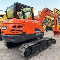China Doosan DX60 6 Tonne Mini Excavator with 39.7 kW Power and 0.21 m³ Bucket Capacity - Original Hydraulic System for sale