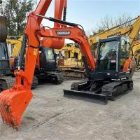 China Doosan DX60 6 Tonne Mini Excavator with 39.7 kW Power and 0.21 m³ Bucket Capacity - Original Hydraulic System for sale