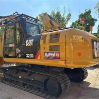China Used Caterpillar Cat 320D 20 Ton Excavator with 110KW Power and 1m³ Bucket Capacity - 2023 Model for sale