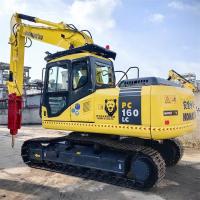 China Komatsu PC160-7 16 Ton Used Excavator with 0.65m³ Bucket Capacity and 82.4KW Engine Power for sale