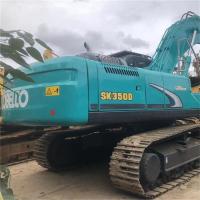 China Kobelco SK350-8 35 Ton Hydraulic Excavator with 197KW HINO Engine and 1.6m³ Bucket Capacity for sale