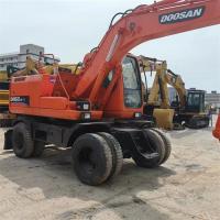 China Doosan DH150W-7 Used Wheel Excavator 15 Ton 84 kW Energy Efficient 2020 Model for sale