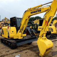 China Komatsu PC56-7 Used Mini Excavator 5.5 Ton 34.5KW Power 2022 Model with 0.22m³ Bucket Capacity for sale