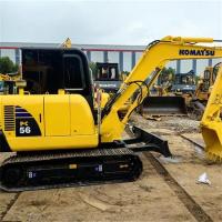China Komatsu PC56-7 Used Mini Excavator 5.5 Ton 34.5KW Power 2022 Model with 0.22m³ Bucket Capacity for sale
