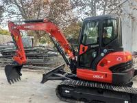China Used Kubota U55-4 Excavator 5000KG with 35.5KW Engine and 3690mm Digging Depth - Original Parts for sale