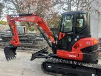 China Used Kubota U55-4 Excavator 5000KG with 35.5KW Engine and 3690mm Digging Depth - Original Parts for sale