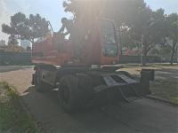 China Doosan DH210W-7 Wheeled Excavator 21 Ton 115 kW with 0.86m³ Bucket Capacity and 37 km/h Travel Speed for sale