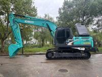 China Used Kobelco SK200-8 20 Ton Excavator with Hino J05E Engine 9450mm Transport Length for sale