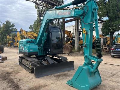 China Used Kobelco SK75 7-Ton Excavator with ISUZU Engine | 42 KW Power | 0.4 m³ Bucket Capacity for sale